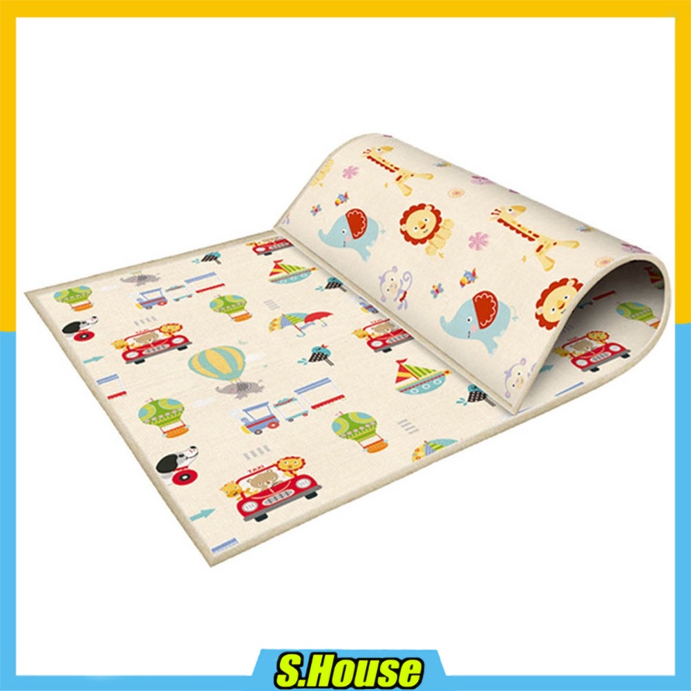 Foldable Playmat Baby Play Crawling Mat Large Foam Karpet Tikar Tempat ...