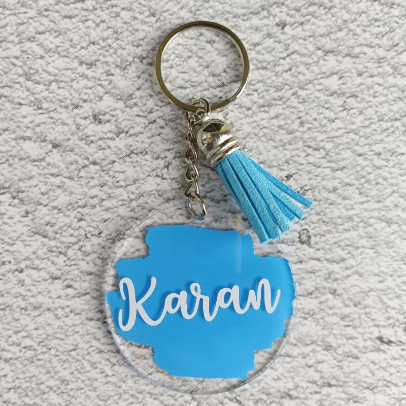 🔥HOT ITEM🔥 Keychain Nama | Acrylic Keychain Custom | Personalised ...