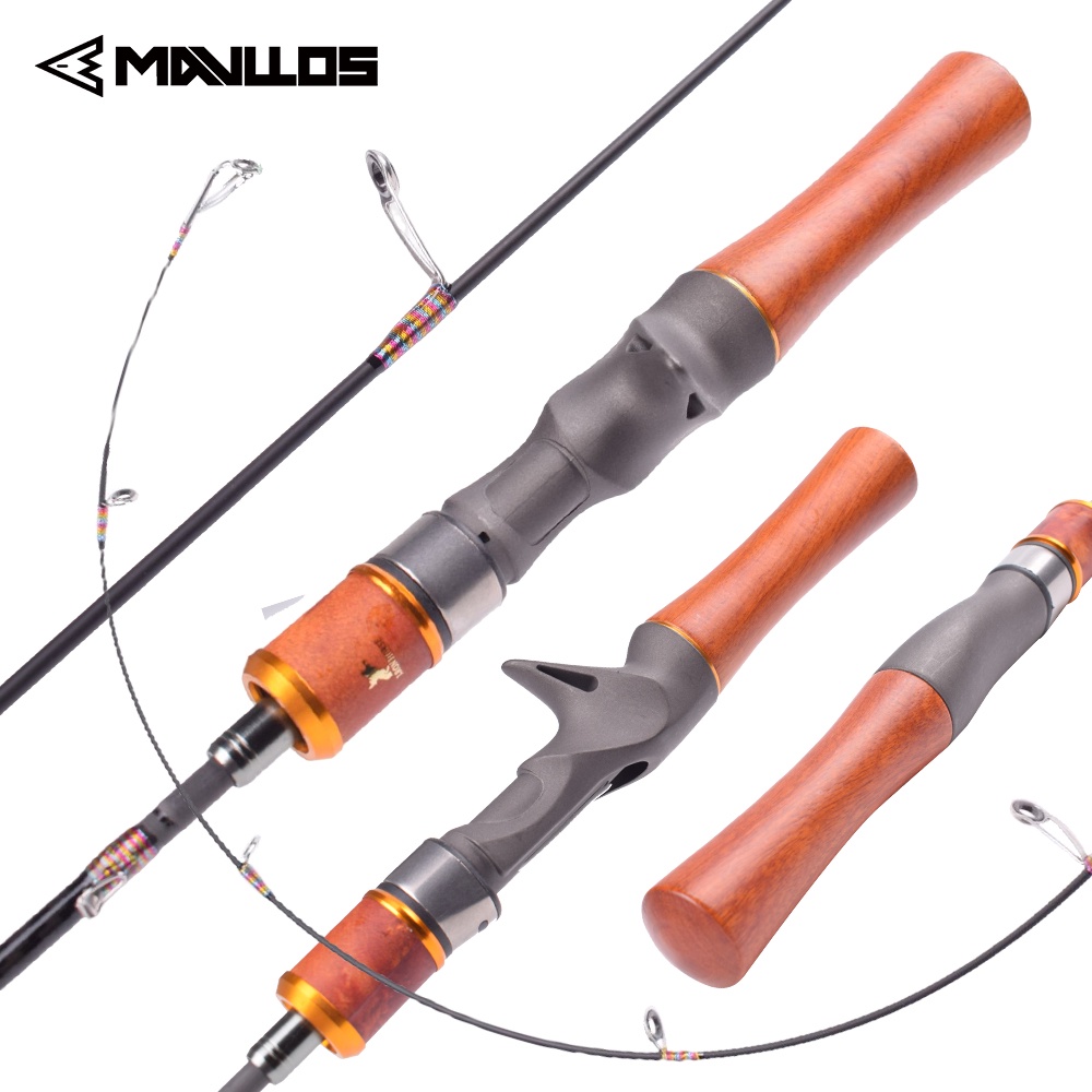 Mavllos 3 Section Ultralight Fishing Rod Spinning Casting Rod Fast ...