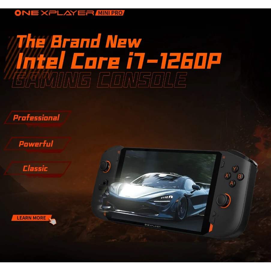 Onexplayer Mini Pro (rdy stk) 65W 6800U USB4.0 1200P 32GB DDR5 2TB SSD ...