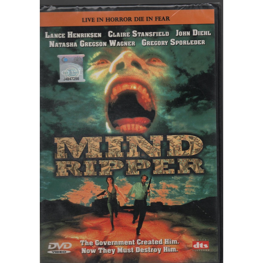 English Horror Movie DVD Mind Ripper (1995 Film) | Shopee Malaysia