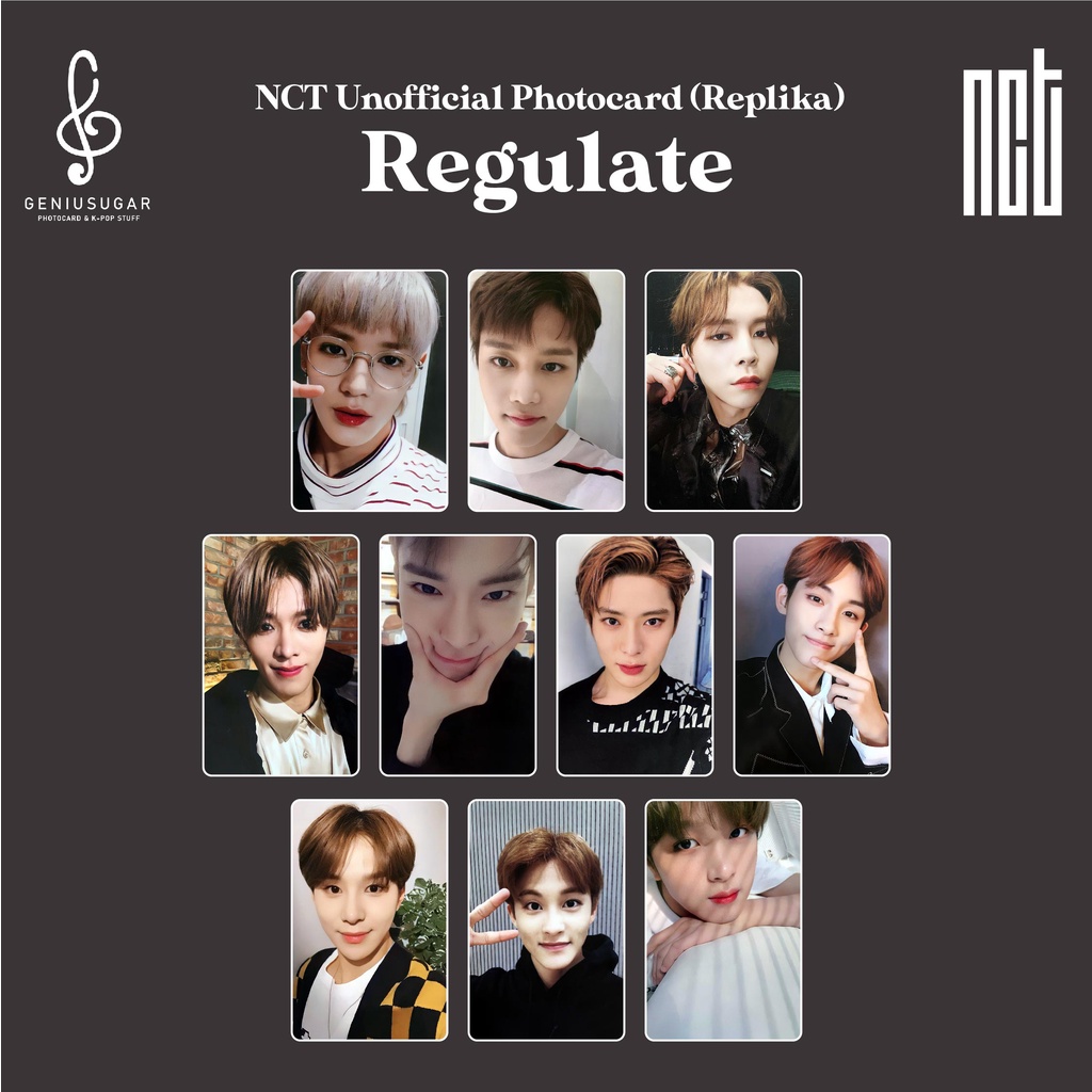 REPLIKA [REPLICA Nct 127] UNOFFICIAL REGULATE PHOTOCARD | Shopee Malaysia