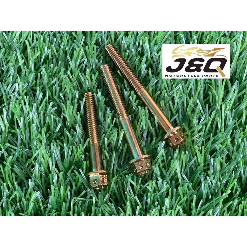 ENGINE COVER SCREW GOLD SKRU ENJIN GOLD 40MM 50MM 55MM | Shopee Malaysia