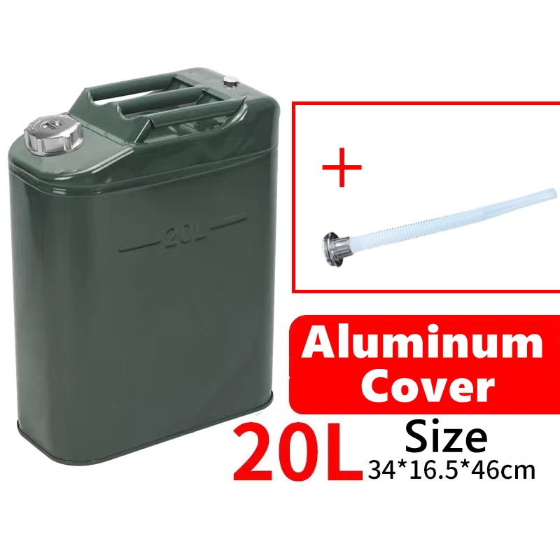 5L 10L 20L 25L 30L tong minyak petrol Jerry can oil drum gasoline drum Spare Fuel Tank oil tank ...