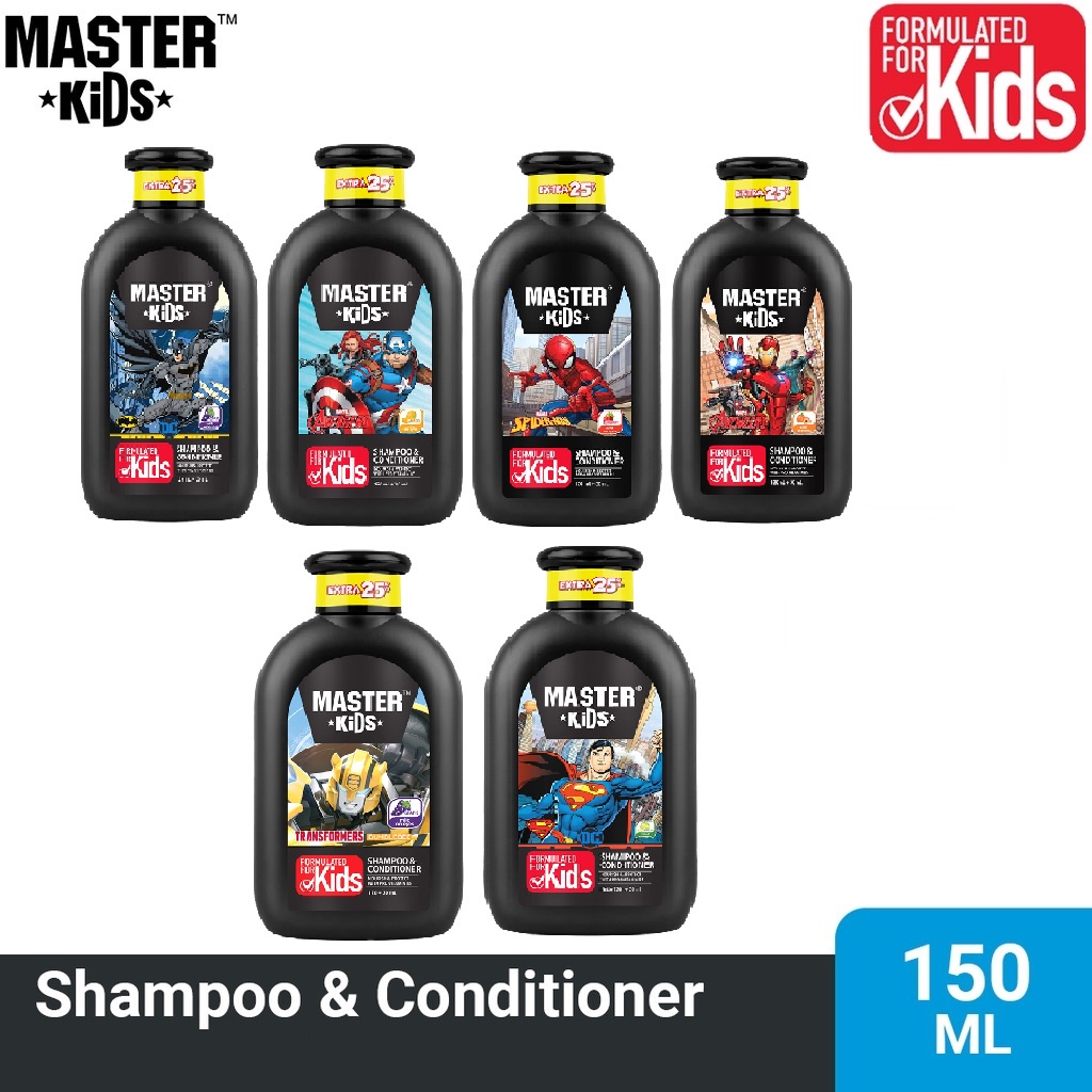 Master Kids Shampoo And Conditioner All Variants 150ML | Shopee Malaysia