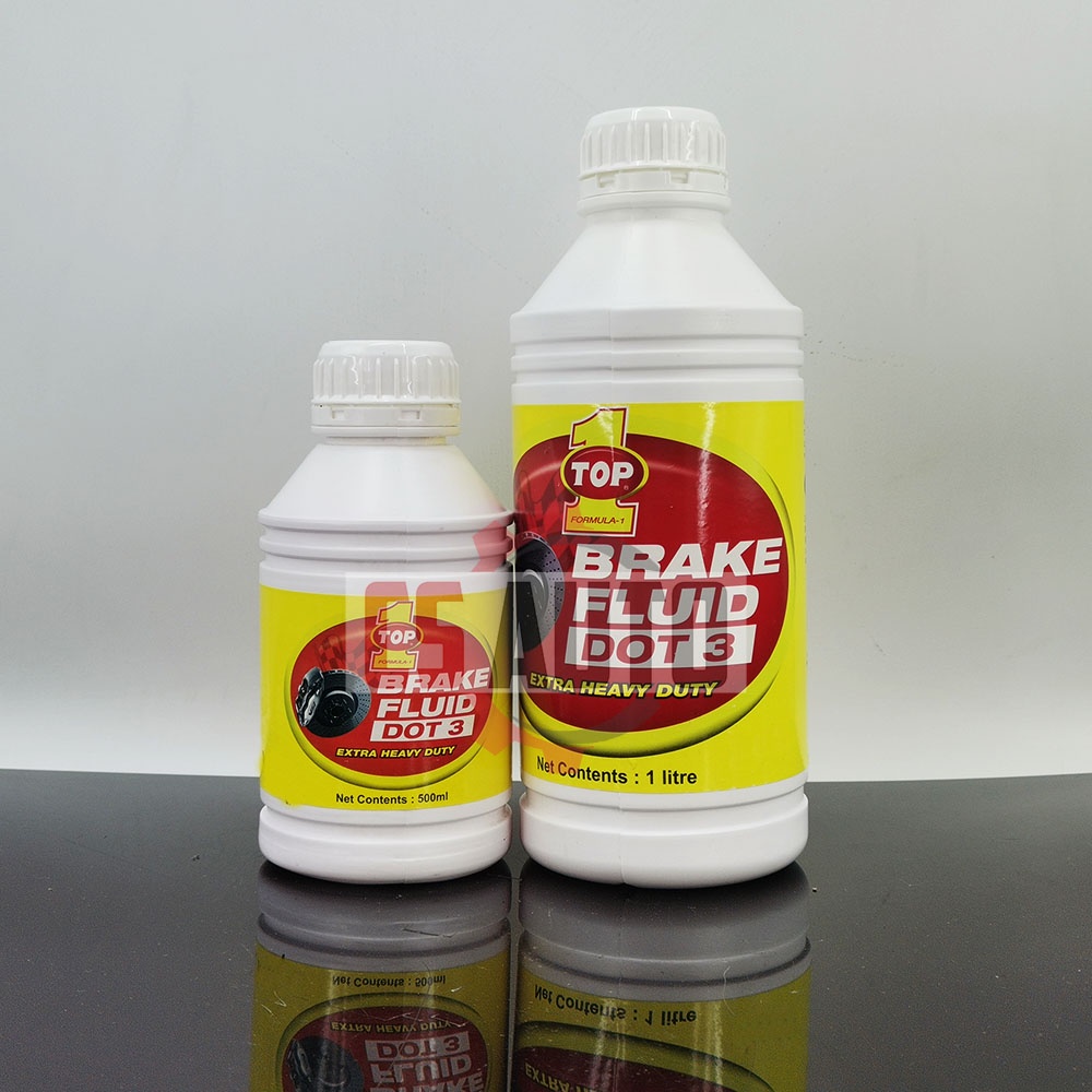 Brake Oil Fluid Minyak Brek 1 litre Kereta Lori Dot 3 500ml | Shopee ...