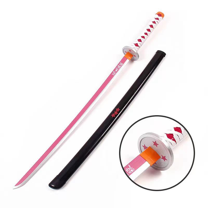 In stock Demon Slayer Sword Toy 104cm Wooden Rengoku Tanjiro Giyu ...
