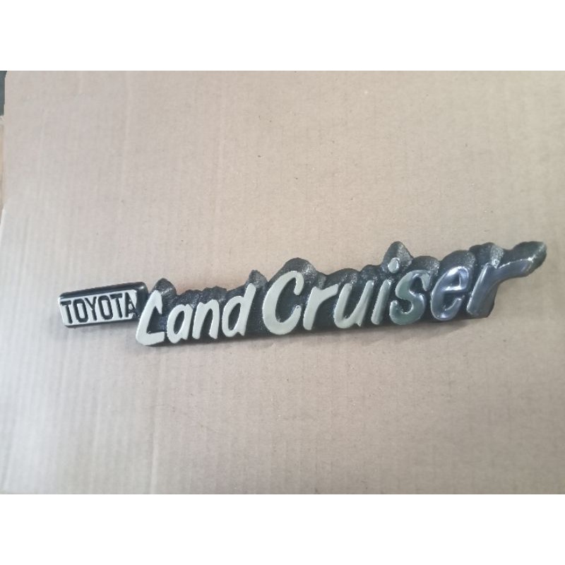 Toyota Landcruiser Writing Emblem | Shopee Malaysia