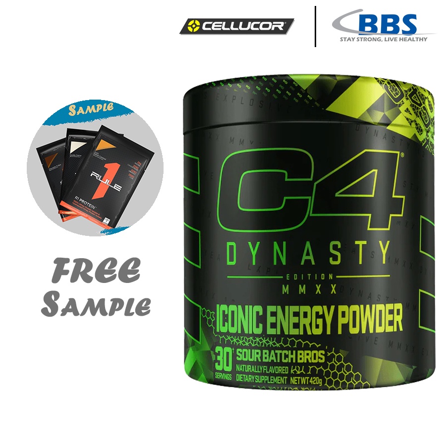Cellucor C4 Dynasty MMXX Edition (30 Servings) - Pre Workout, Energy ...