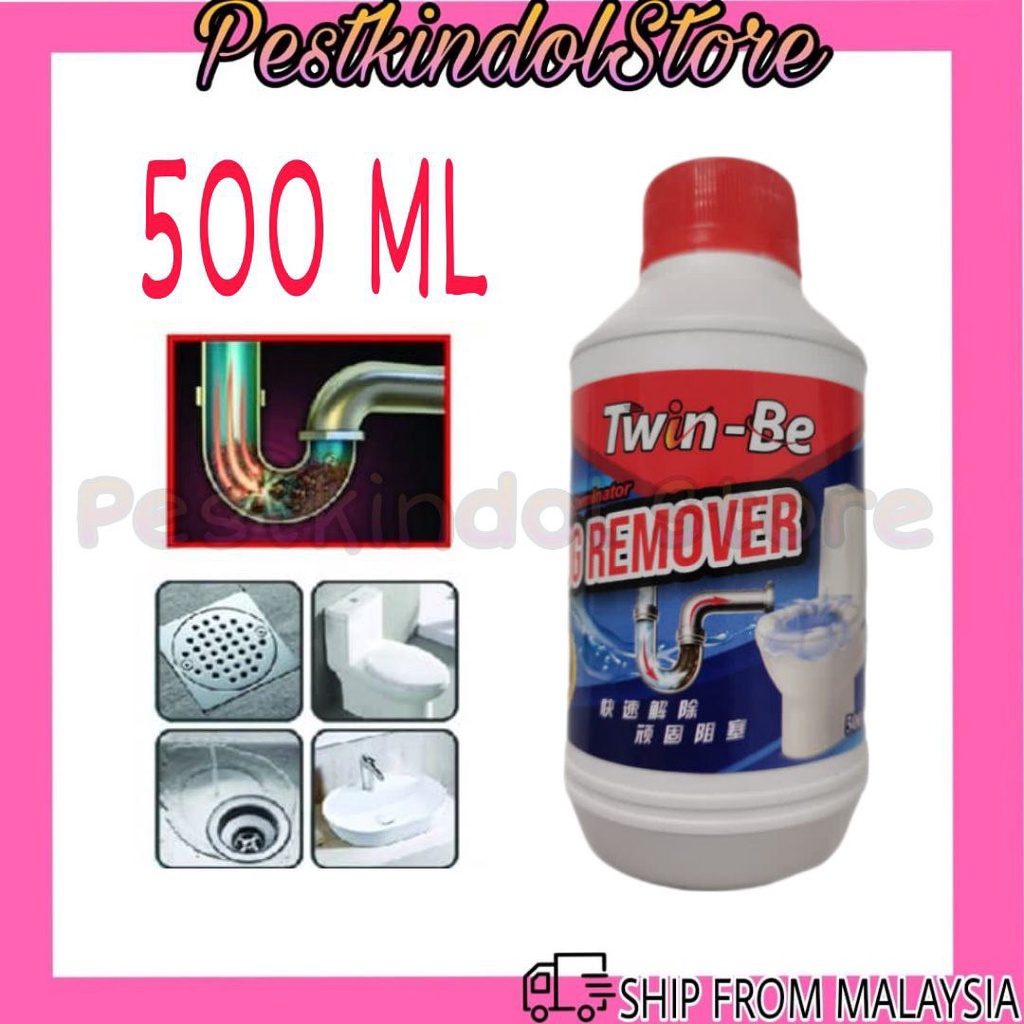 'TWIN-BE' Ubat Sinki / Tandas Tersumbat Heavy Duty Clog Remover-Liquid ...