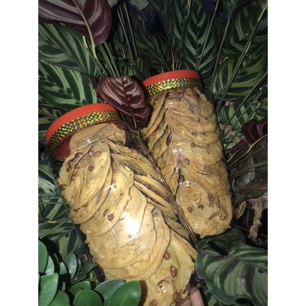 rempeyek ranggup asli tradisi tempeyek asli FULL satu balang | Shopee ...