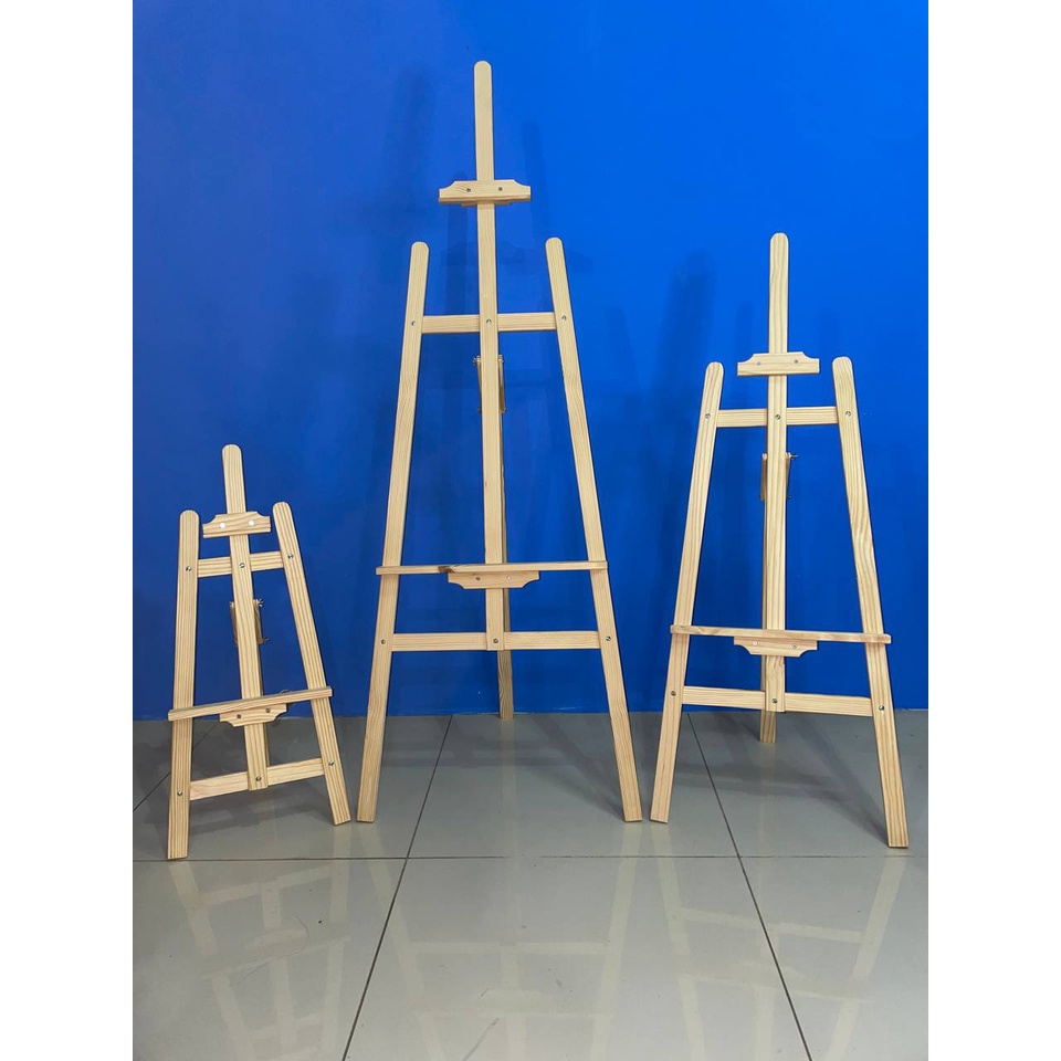 Easel Stand - Pinewood - Art - Diy - Display - Painting - Poster ...