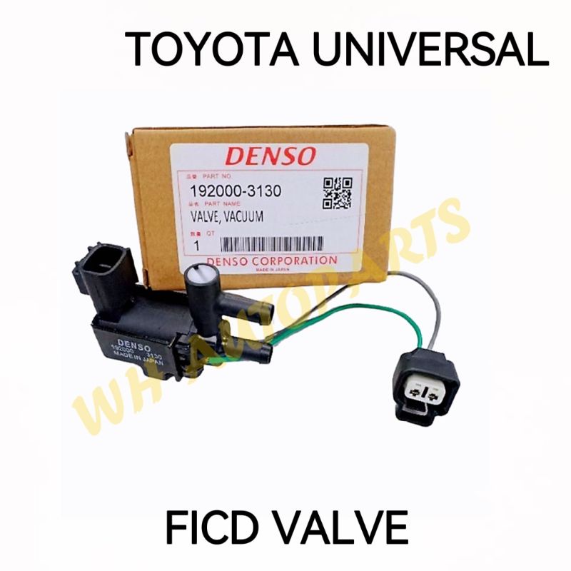 TOYOTA UNIVERSAL FICD VALVE SWITCH VACUUM SOLENOID VALVE SOCKET ...
