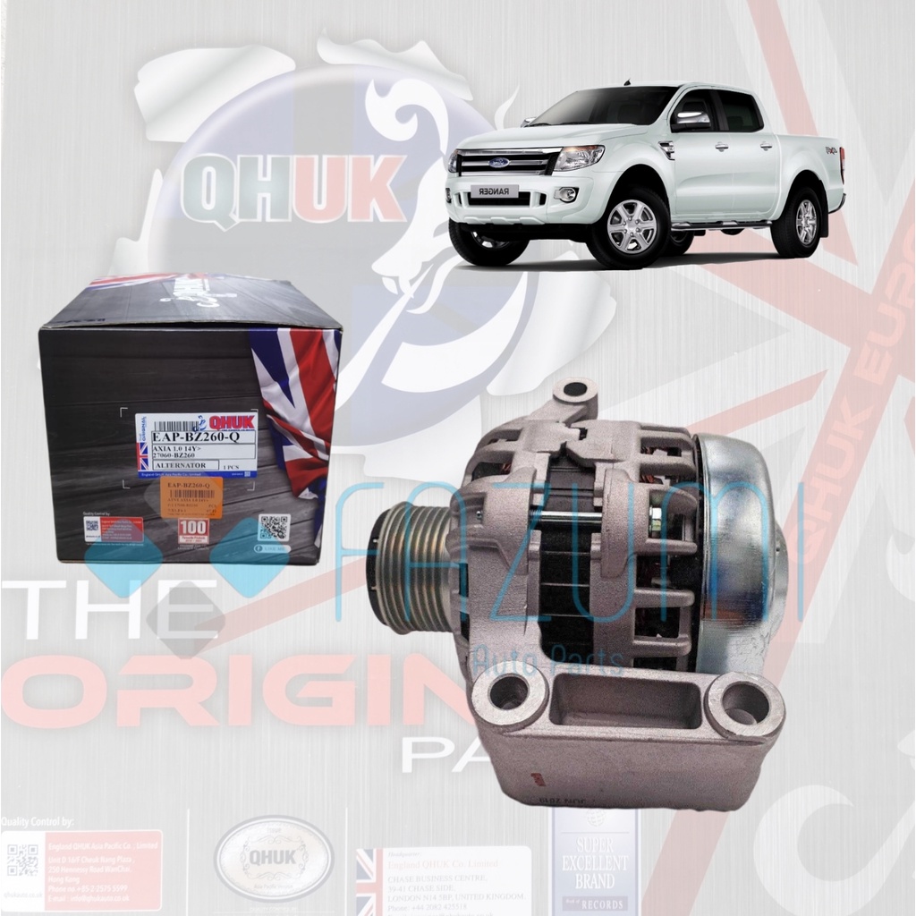 Ford Ranger T6 2.2D 2011 QHUK Alternator | Shopee Malaysia