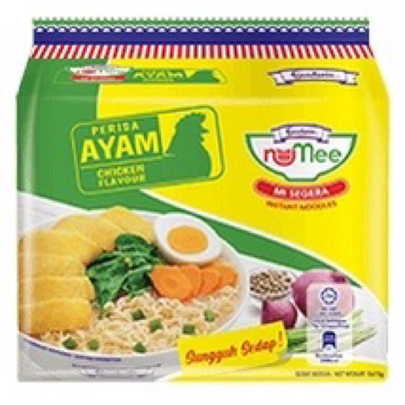 Gardenia NuMee Mi Segera Perisa Kari, Mi Goreng & Ayam / Gardenia NuMee ...