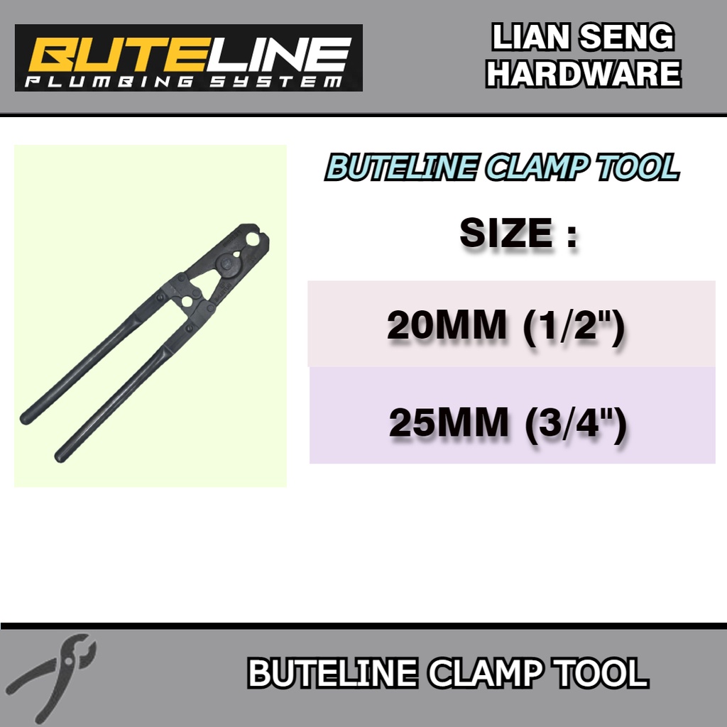 BUTELINE CLAMP TOOL 20MM / 25 MM | Shopee Malaysia