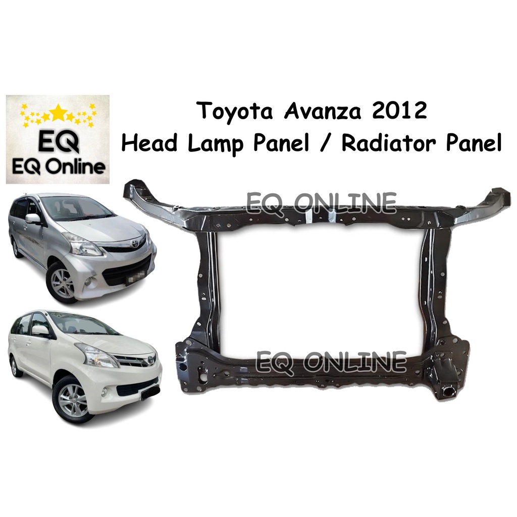 Toyota Avanza 2012 2013 2014 Head Lamp Panel, Front Radiator Panel ...