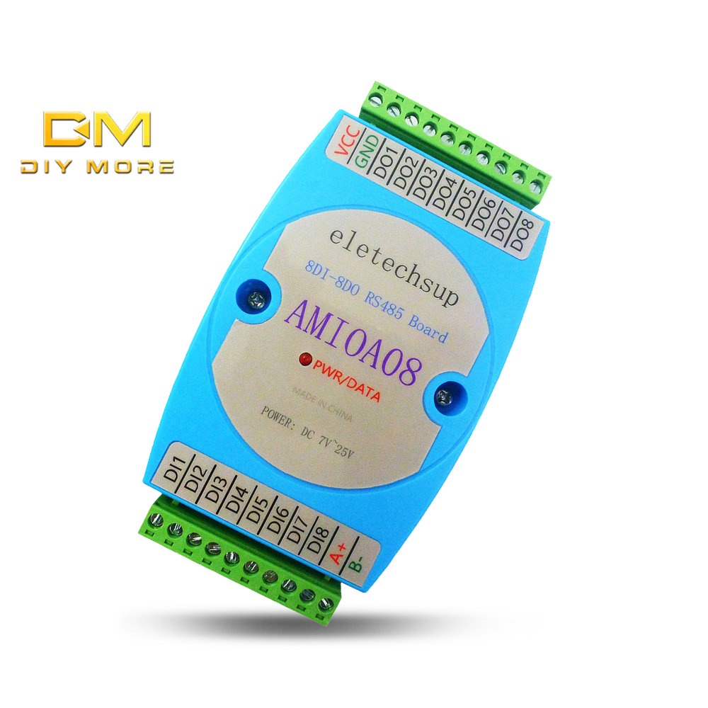 DIYMORE DC7-25V digital input and output module optocoupler isolation ...