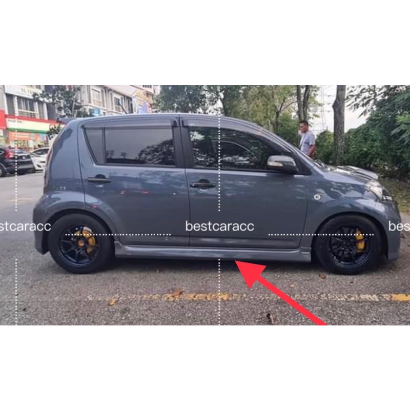 MYVI 2005 .2010. PASSO SIDE SKIRT PU NO PAINT | Shopee Malaysia