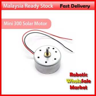 Mini 300 Solar Round Motor DC 2-6V for DIY Solar Projects RBT / STEM ...