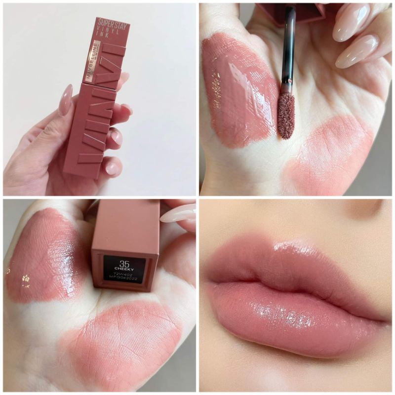 This Maybelline Lip Vinyl Is Clear Color + Ultimate Lasting No. 35 ...