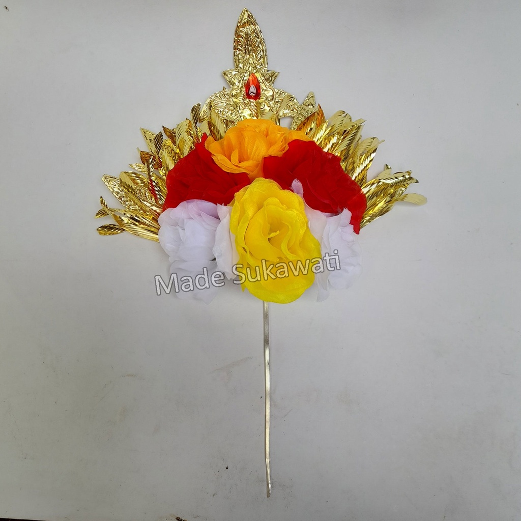 Gonjer Flower Hair Ornaments, Practical Balinese Traditional Puspanjali ...