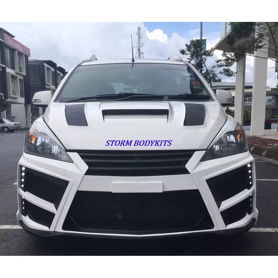 PROTON EXORA 2009 - 2019 ( BLACK PEARL ) FRONT BUMPER - Fibre | Shopee ...
