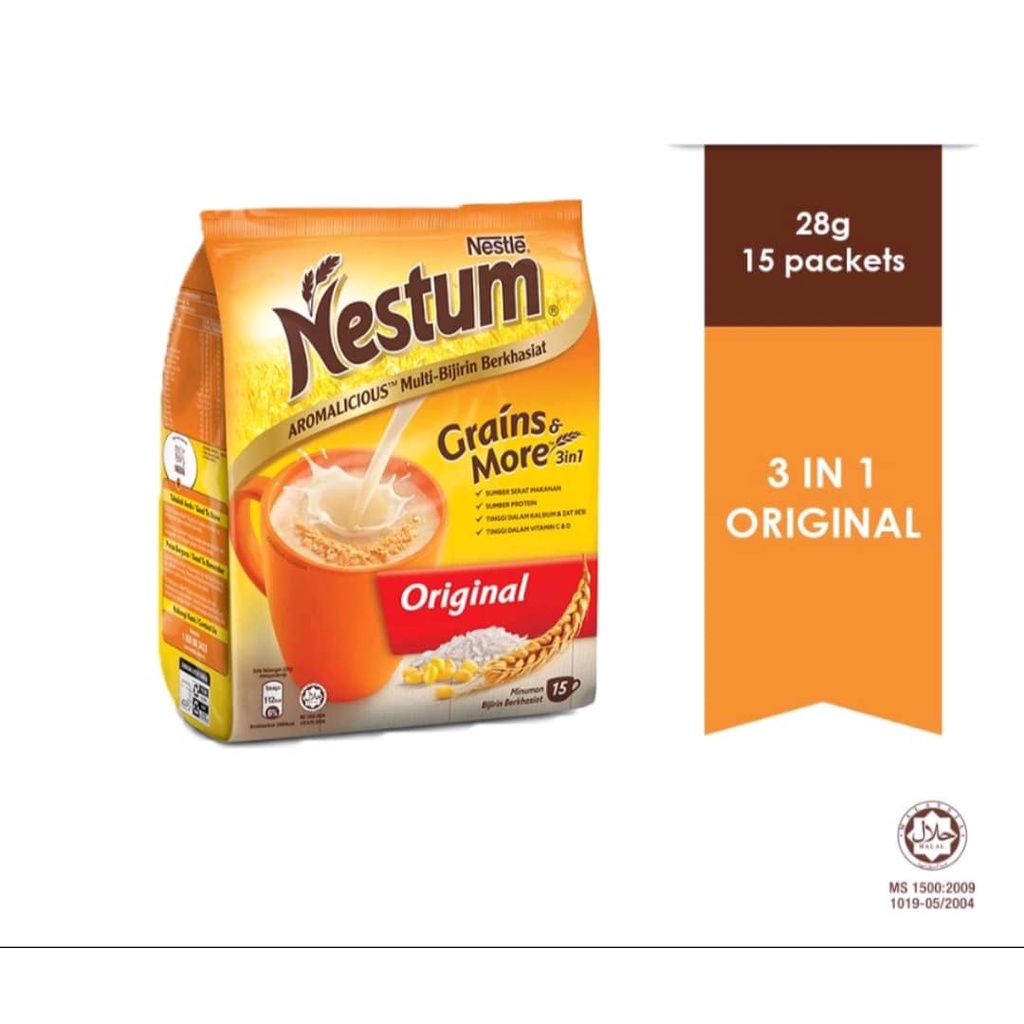 NESTLE NESTUM 3in1 Original (15 x 28g) | Shopee Malaysia