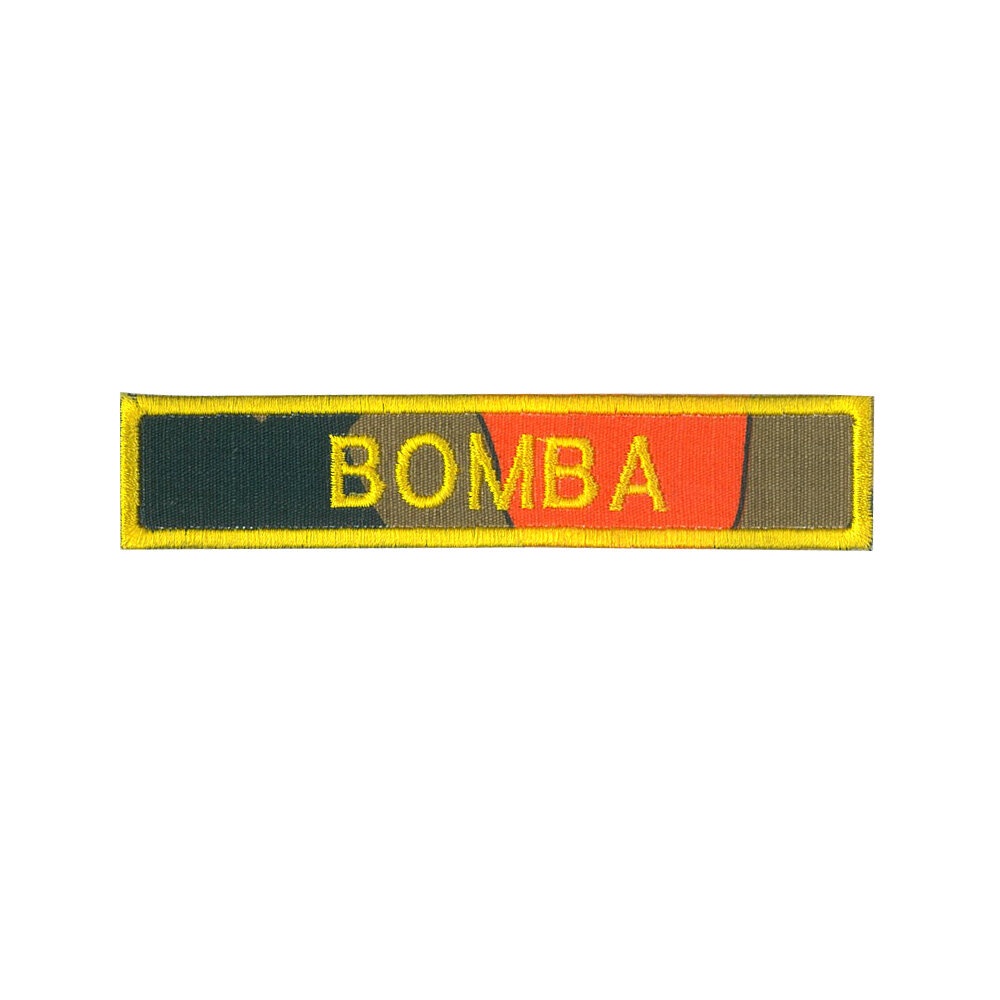 Embroidery Name Tag / Tag Nama Sulam Bomba/Kadet Bomba | Shopee Malaysia