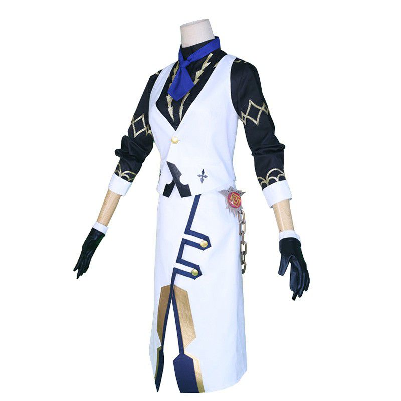 Genshin Impact Albedo Cosplay Costume With Full Set Of Accessories For ...