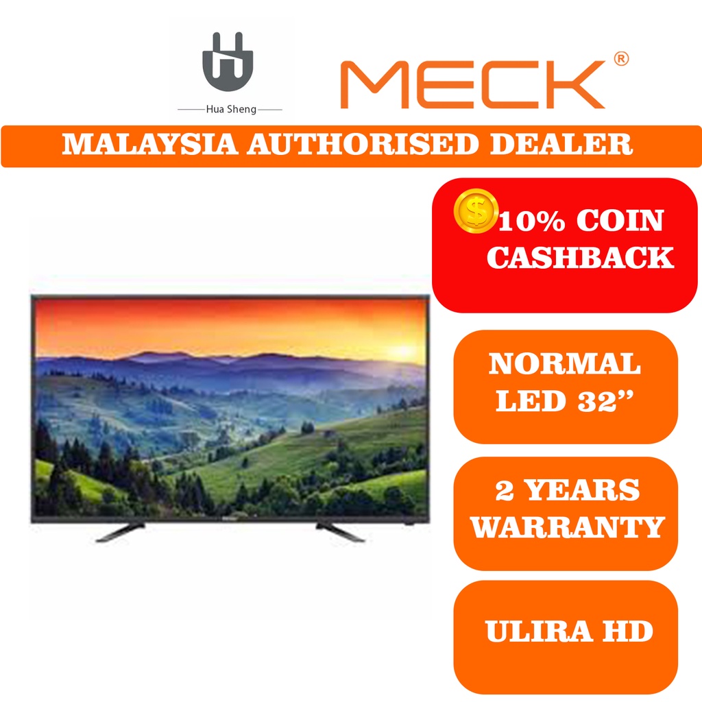 MECK FHD LED TV 32'' / 40'' + T2 (MLF-T32 / MLF-T40) | Shopee Malaysia