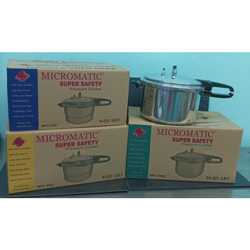 Micromatic Pressure Cooker ( 6 / 8 / 10 Quart ) | Shopee Malaysia