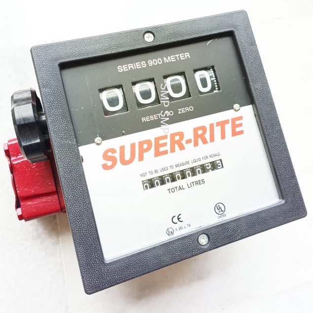Super-Rite Mechanical 4-Digit Heavy Duty Flow Meter | Shopee Malaysia