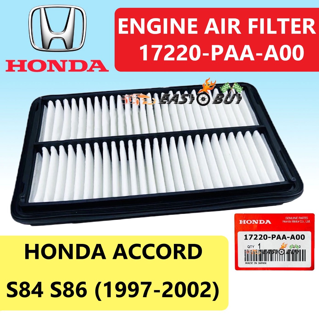 ORIGINAL HONDA ENGINE AIR FILTER - HONDA ACCORD S84 / S86 (1999-2002 ...