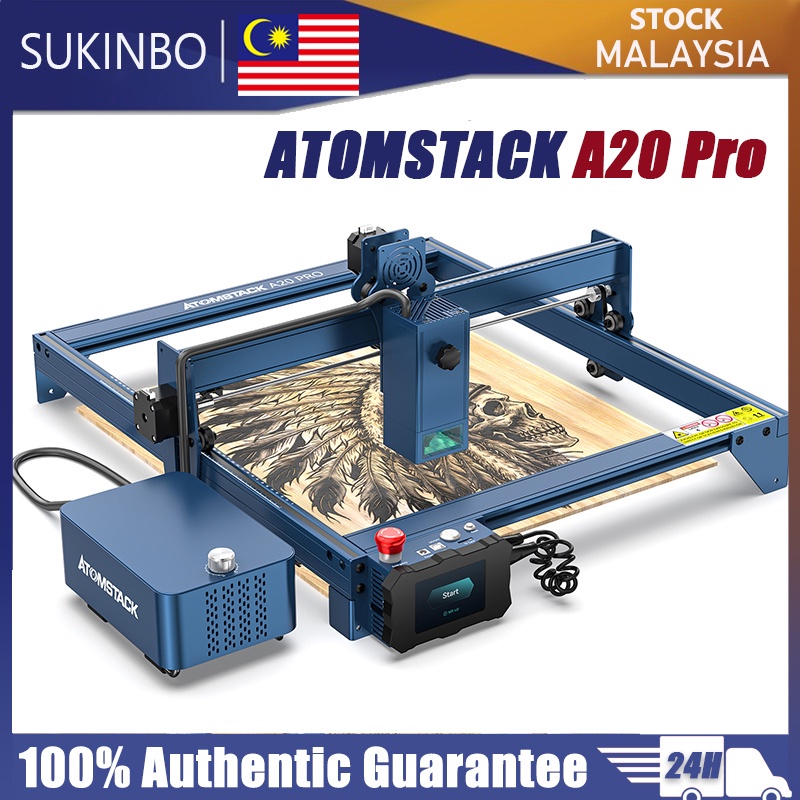 ATOMSTACK A20 Pro Laser Engraver 130W Engraving Cutting Machine with ...