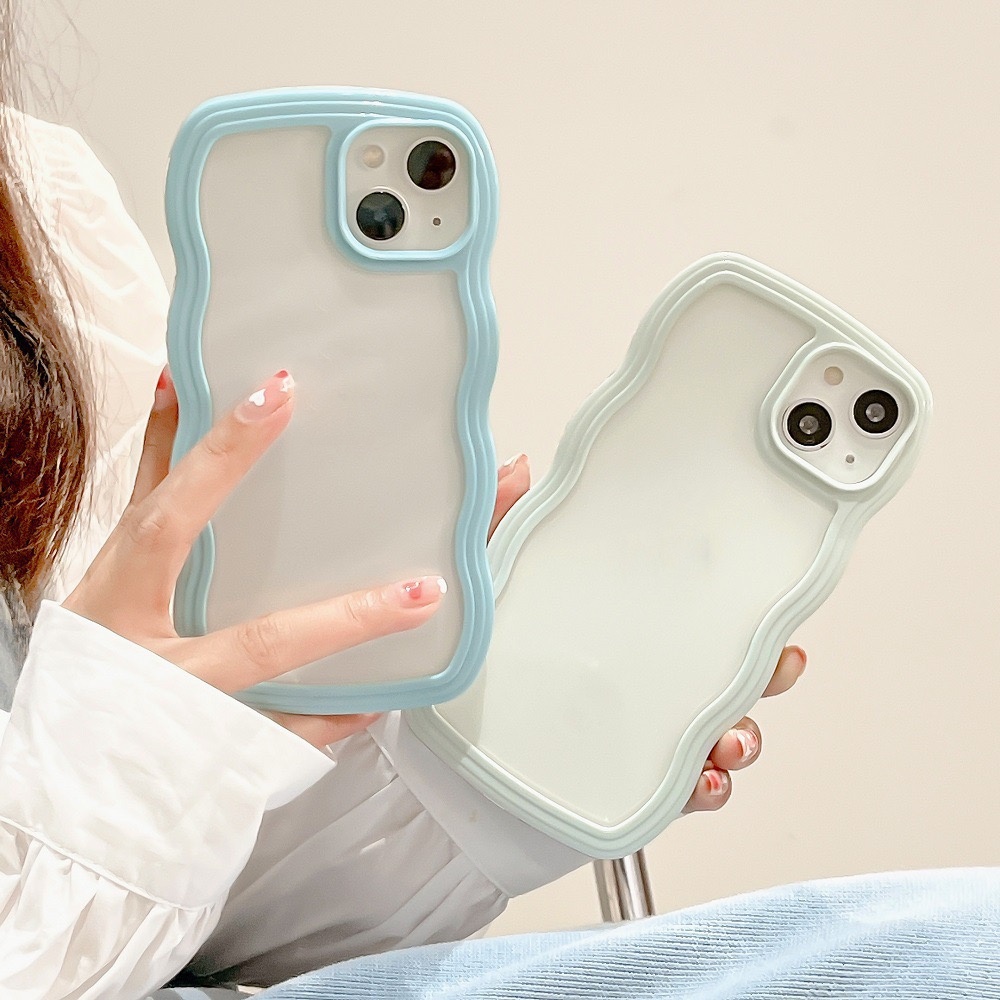 eleven2 Wave Frame Transparent Case for iPhone 14 13 12 11 Pro Max ...
