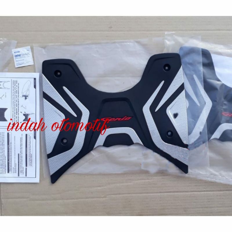 Accessories Genio 2021 2022 Carpet Rubber Step Floor Black Original Honda | Shopee Malaysia