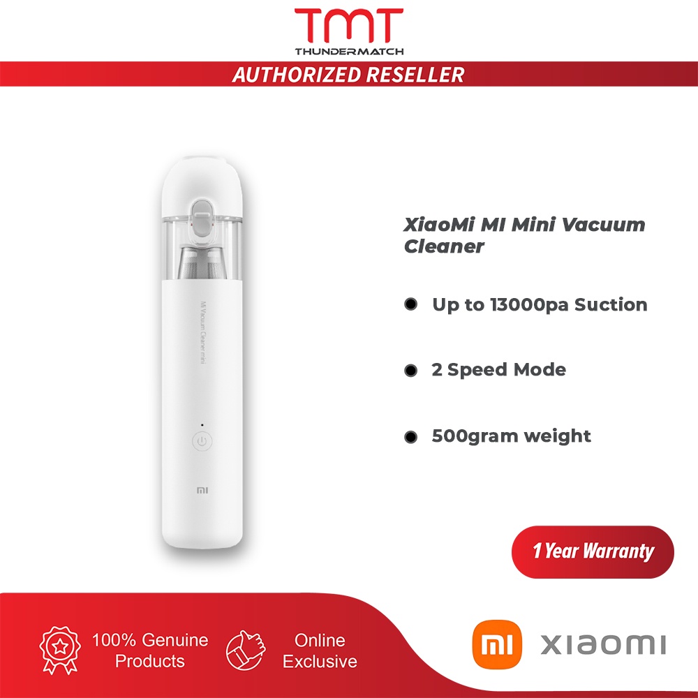 MI Mini Vacuum Cleaner | 13000pa suction | Shopee Malaysia