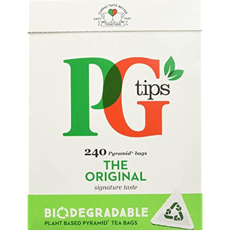 PG Tips 240 Pyramid Tea Bags 696g 210 160 180 tea bags 70 tea bags ...