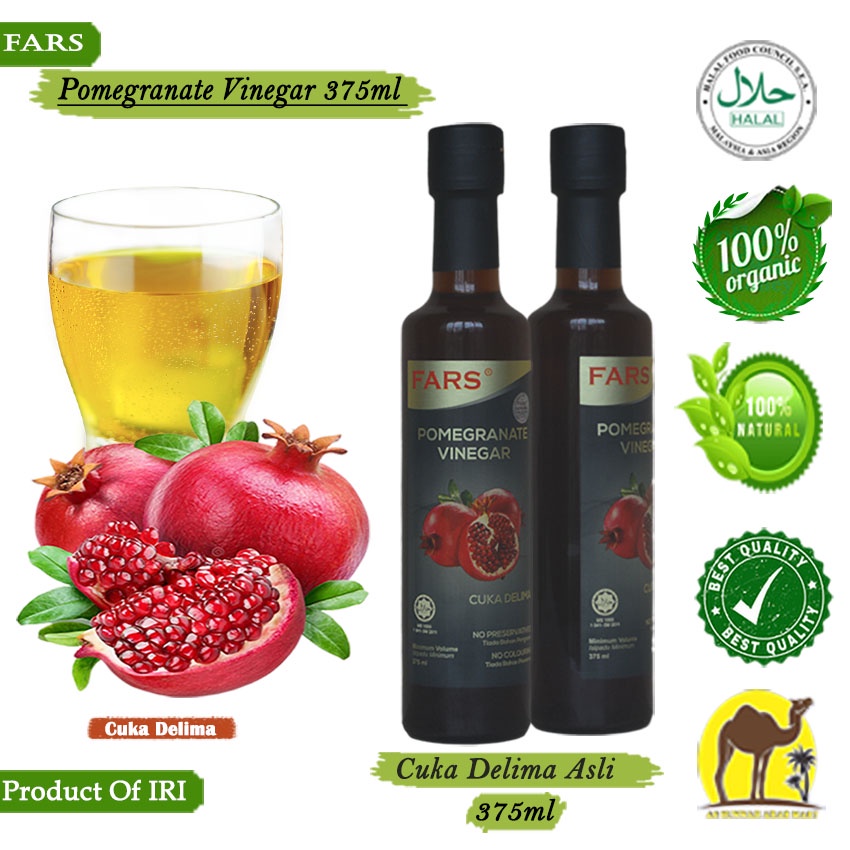 Fars Pomegranate Vinegar 375ml | Shopee Malaysia