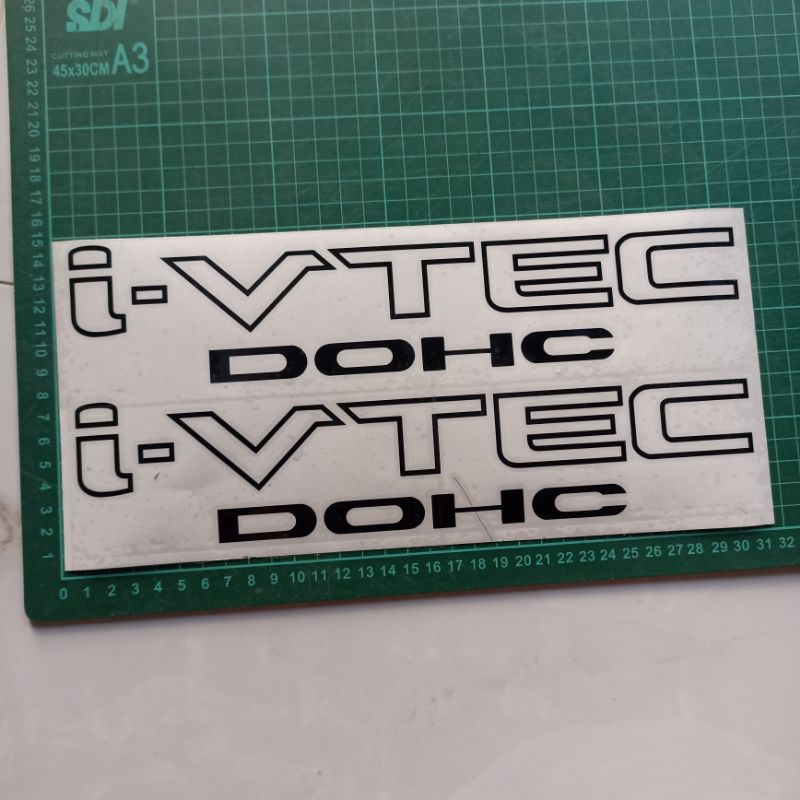 Honda i-vtec sohc car sticker cutting | Shopee Malaysia