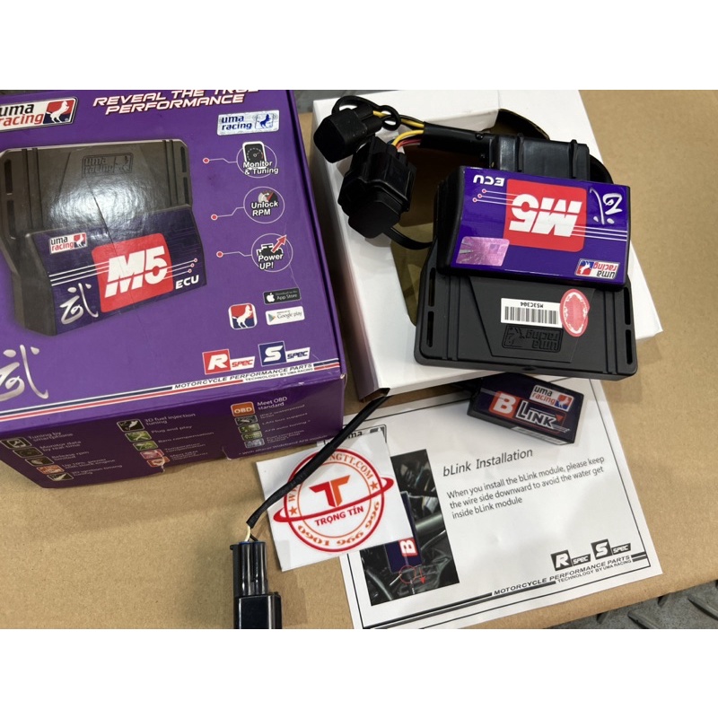 ECU M5 UMA Racing opens the engine for Suzuki Raider Satria Fi | Shopee ...