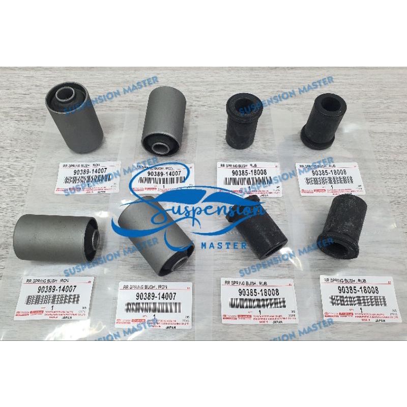 8 IN 1 SET - REAR SPRING BUSH - TOYOTA HIACE KDH200/KDH202/TRH203/HIACE ...