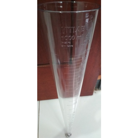 Sedimentation cone plastic 1000 ml VITLAB / Imhoff cone VITLAB | Shopee Malaysia