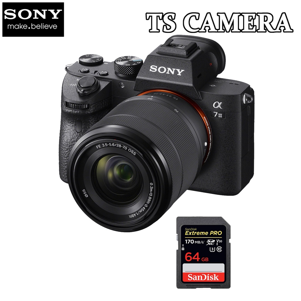 Sony Alpha A7iii A73 A7 Mark Iii Mirrorless Camera Lens 28 70mm
