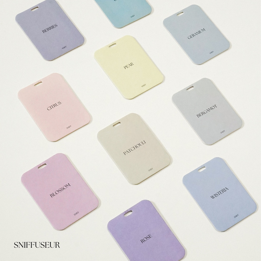 Sniffuseur Scented Card | Fragrance Card 1pc (10 Flavour) | Shopee Malaysia