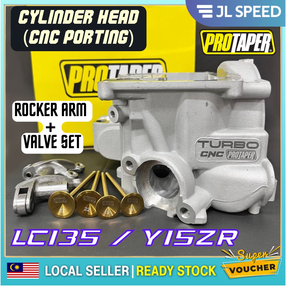 PROTAPER SUPER HEAD LC135 LC 135/ Y15 Y15ZR/ FZ150 CNC PORTING TURBO ...