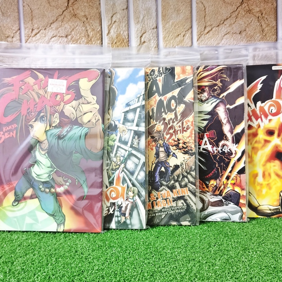 PRELOVED 』Komik "Fatal Chaos" Vol 1-5 (GempakStarz/Gempak Starz) Karya BEN WONG Bahasa Melayu ...