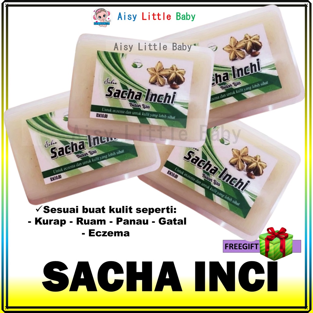 Sabun sacha inchi hilangkan jeragat jerawat bintik hitam licinkan kulit ...