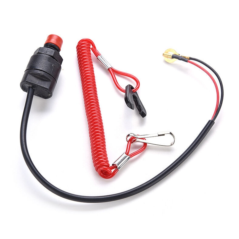 Boat Outboard Engine Motor Kill Stop Switch Safety Tether Lanyard ...